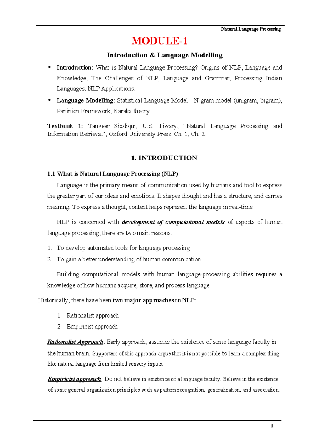 NLP 101: Intro to Natural Language Processing & Language Modelling ...