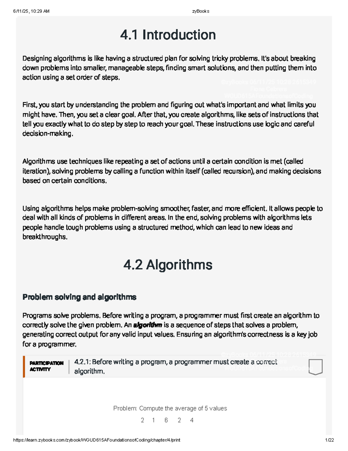 WGUD615A Final Exam Notes on Algorithm Design and Efficiency - Studocu