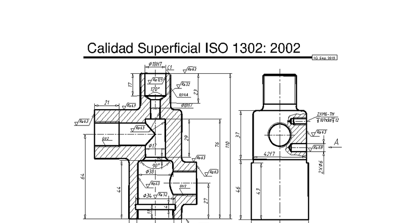Calidad Superficial según ISO 1302:2002 - I G Sep. 2013 - Studocu