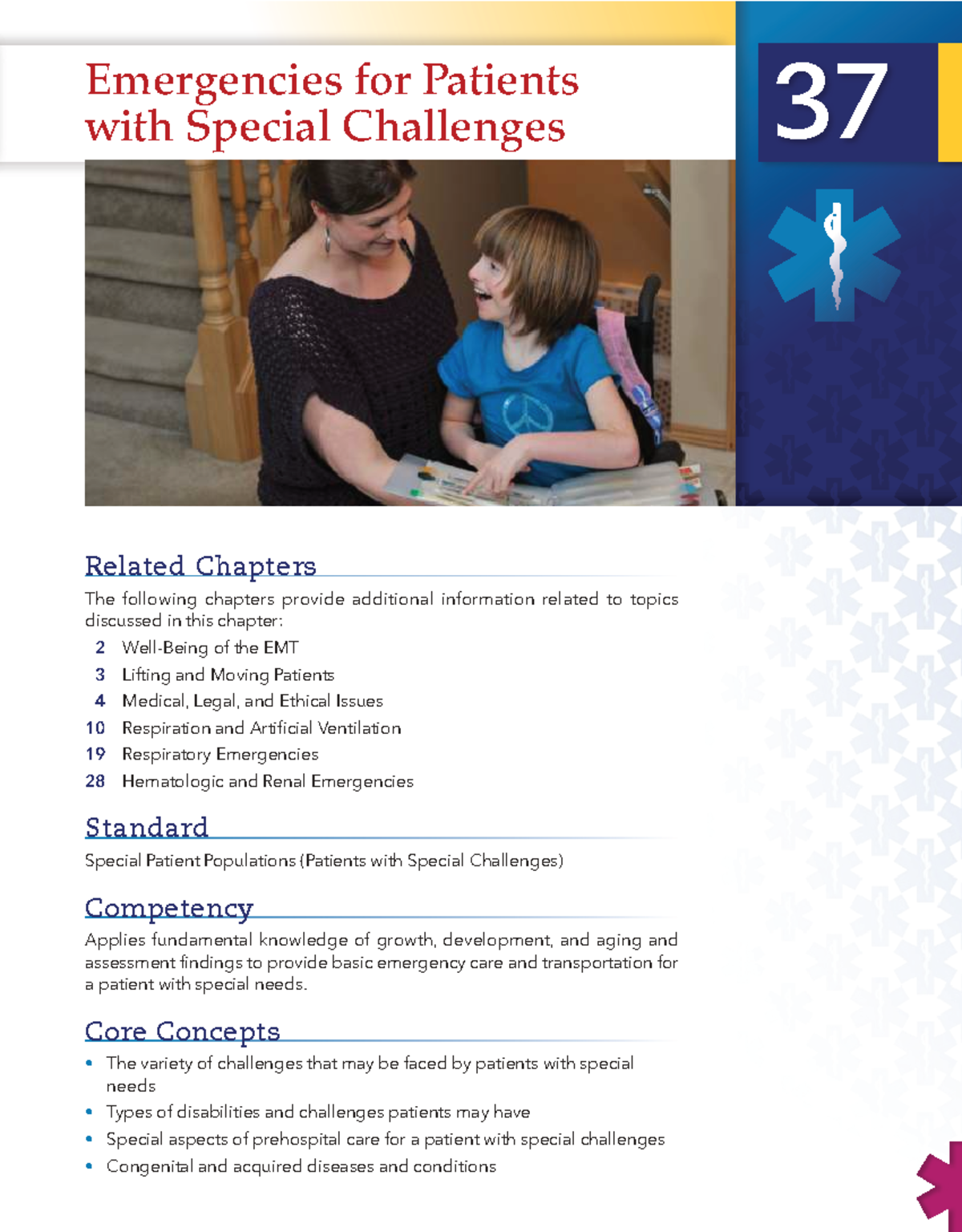 Emergencies for Patients with Special Challenges: EMT Protocols ...