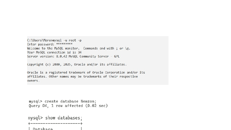 Newzon SQL Project - BBA DBMS Practical Report - Studocu