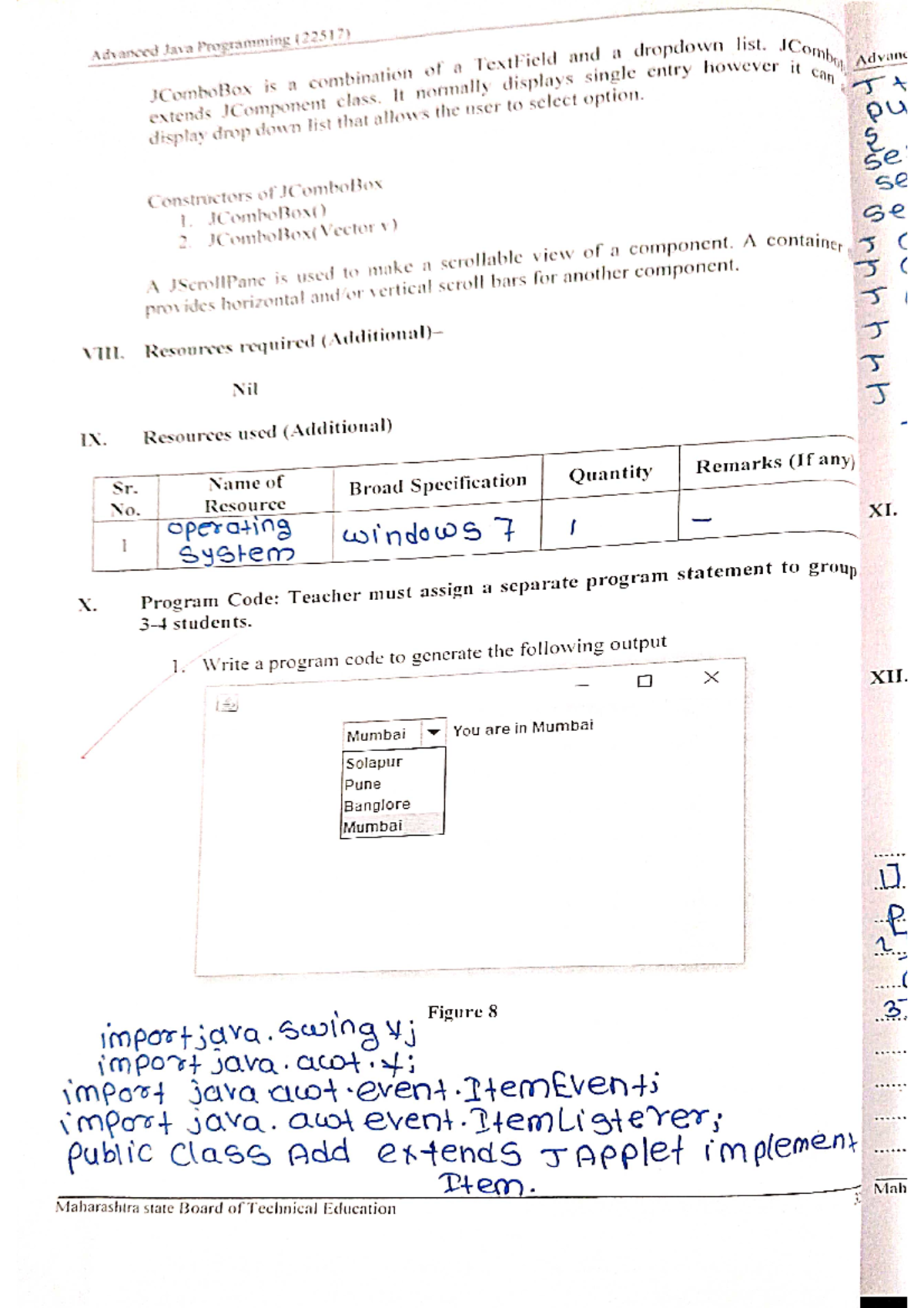 AJP practical 6 to all - all answers are provides to advance java ...
