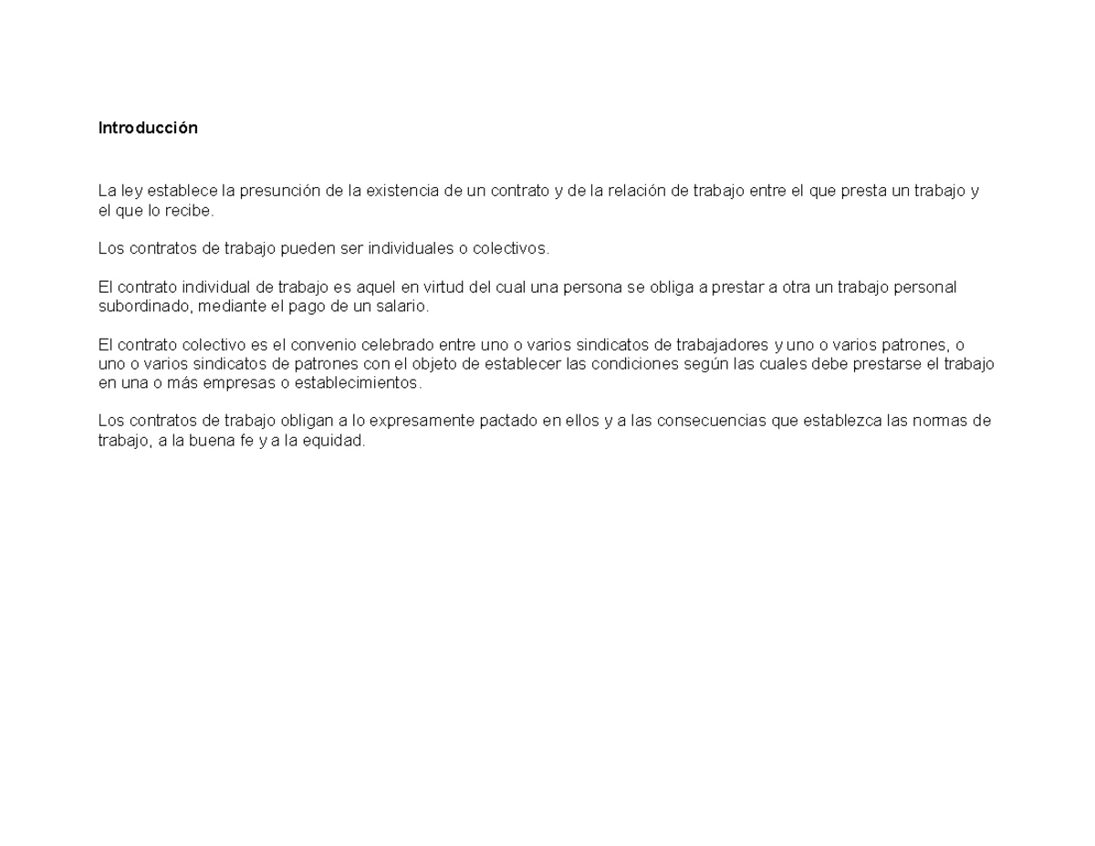 EL Trabajo COMO Derecho Y Deber Social - EL TRABAJO COMO DERECHO Y ...