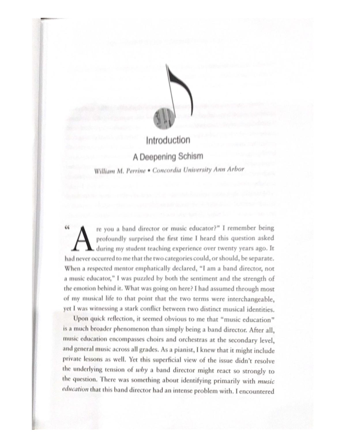 Philosophical Perspectives on Music Education: A Critical Analysis [MUS ...