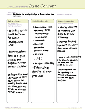 Schizophrenia System Disorder - ACTIVE LEARNING TEMPLATES THERAPEUTIC ...