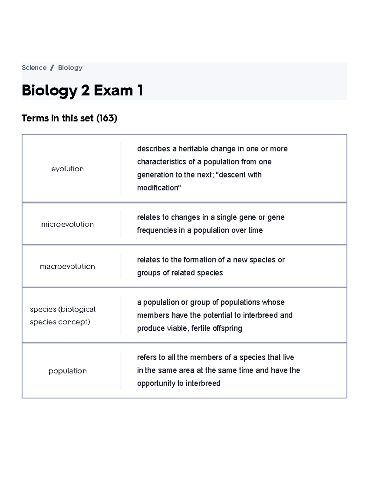 Biology 2 Exam 1 Flashcards Quizlet - Biology 2 Exam 1 Science Biology ...