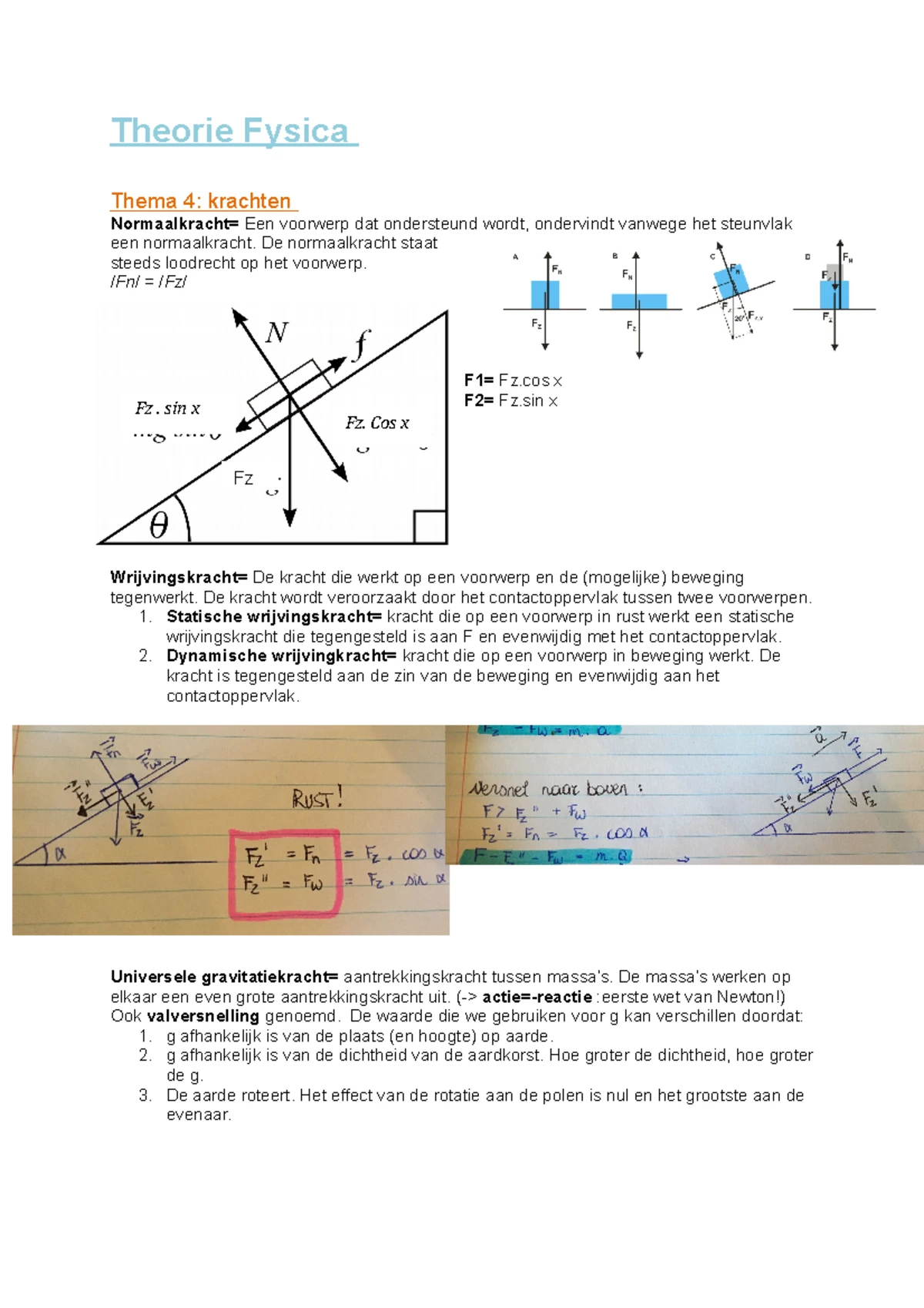 Harmonische Trillingen: Beschrijving en Wiskundige Modellen - Studocu