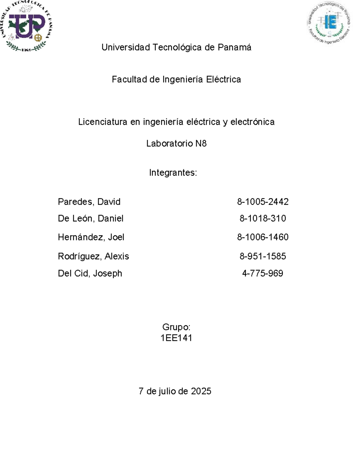 LAB N8: Conexiones Delta Abierta en Transformadores Trifásicos - Studocu