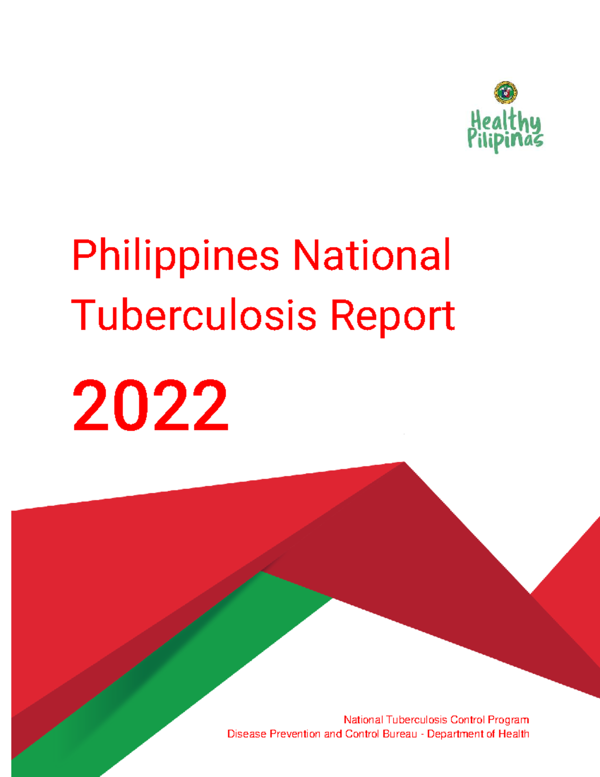 NTP Annual Report 2022: Philippines Tuberculosis Control Insights - Studocu