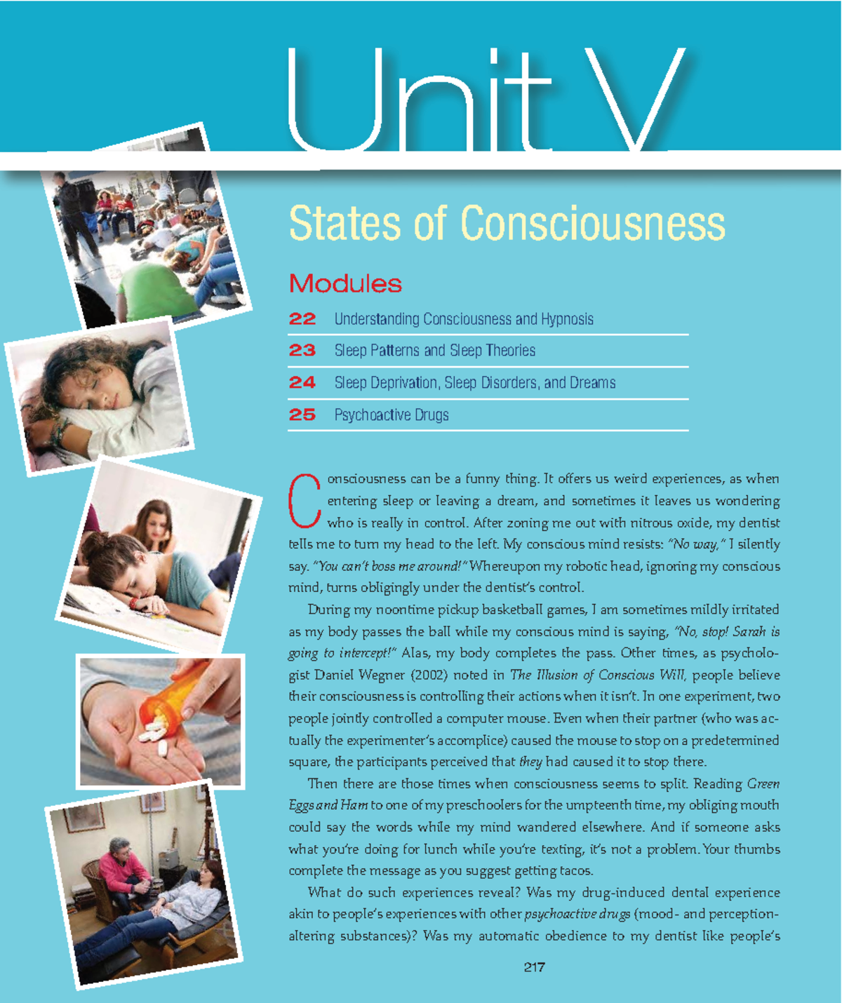 AP Psych - Unit V: States of Consciousness Overview and Key Concepts ...