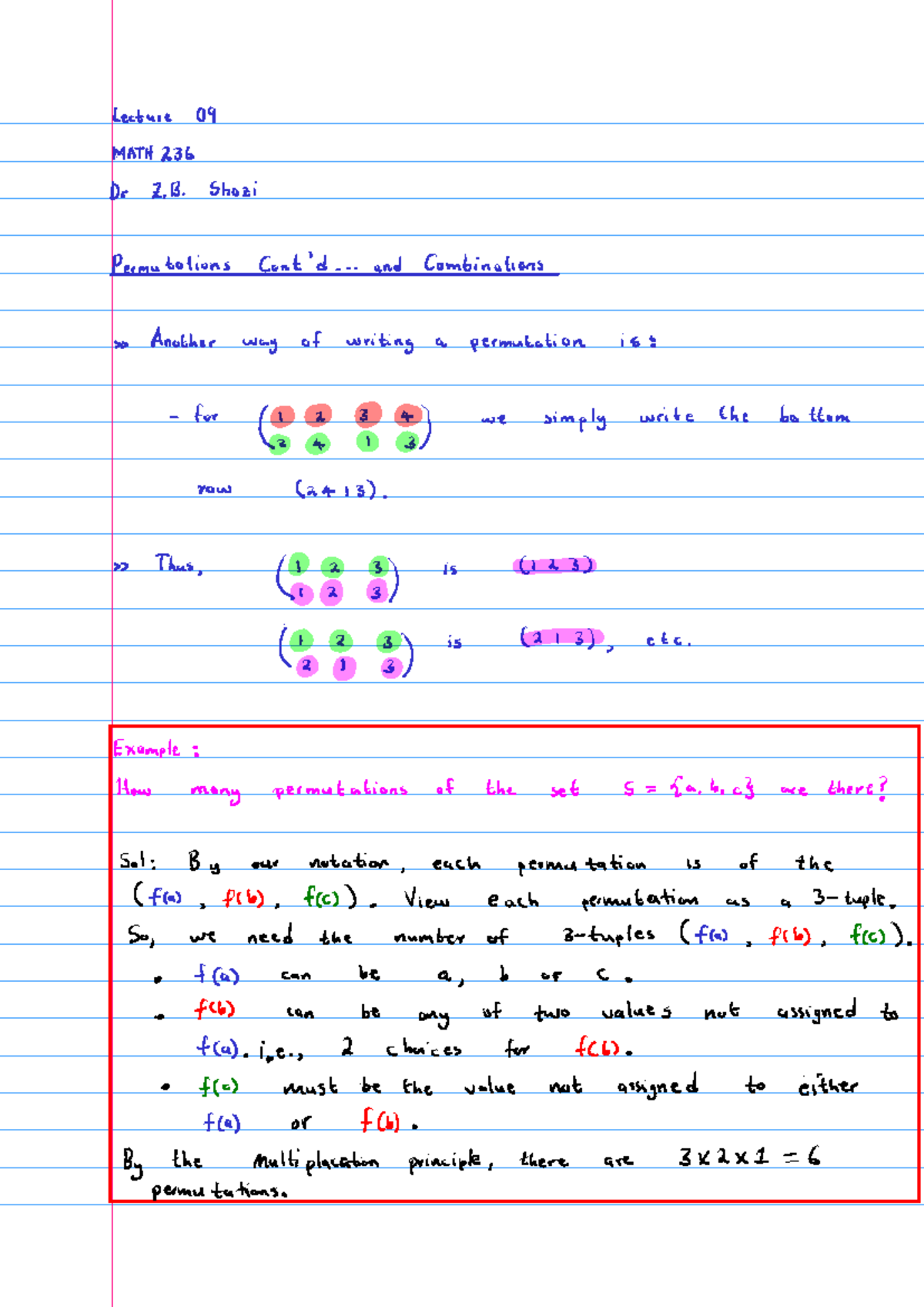 Lecture-09 annotated - Summary Discrete Mathematics with Application ...