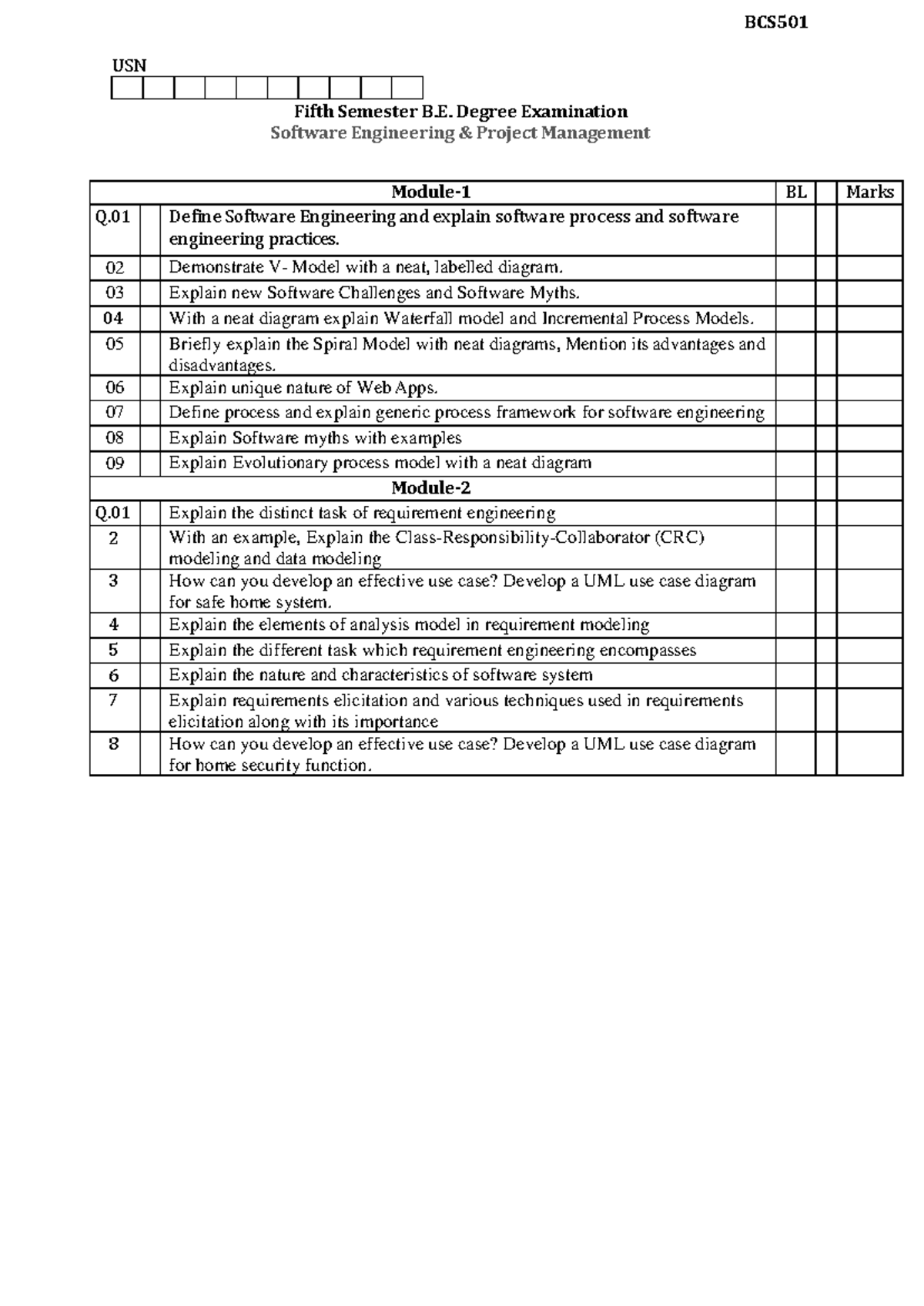 BCS501 Software Engineering Project Management - Assignment 1 Overview - Studocu