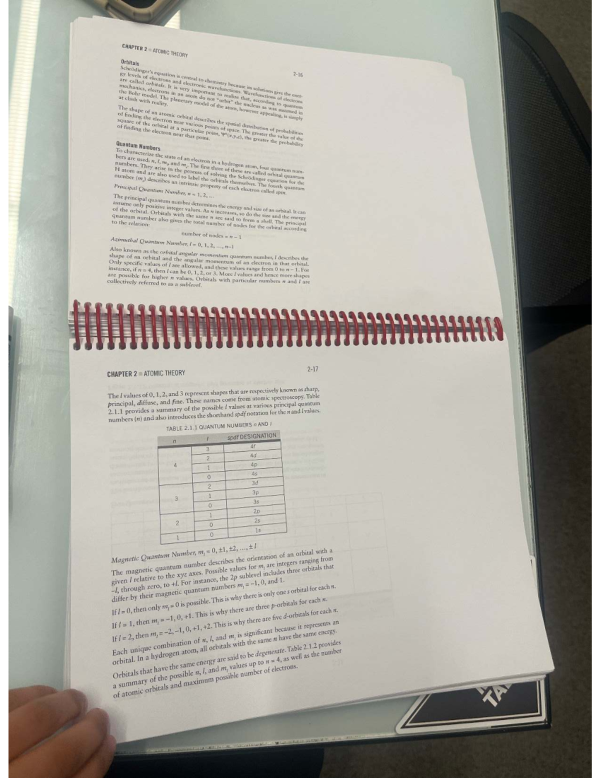 CHAPTER 2 ATOMIC THEORY: Understanding Electron Orbitals and Quantum ...