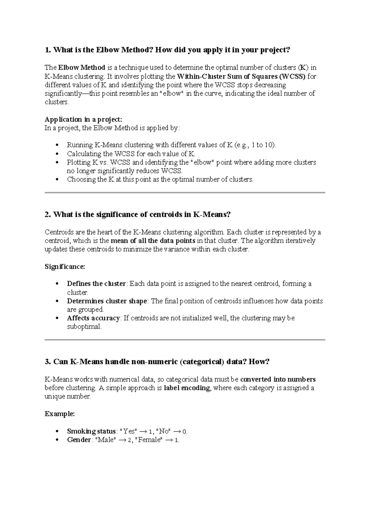 ANN Questions - EEE Lecture: Elbow Method & Centroids Explained - Studocu