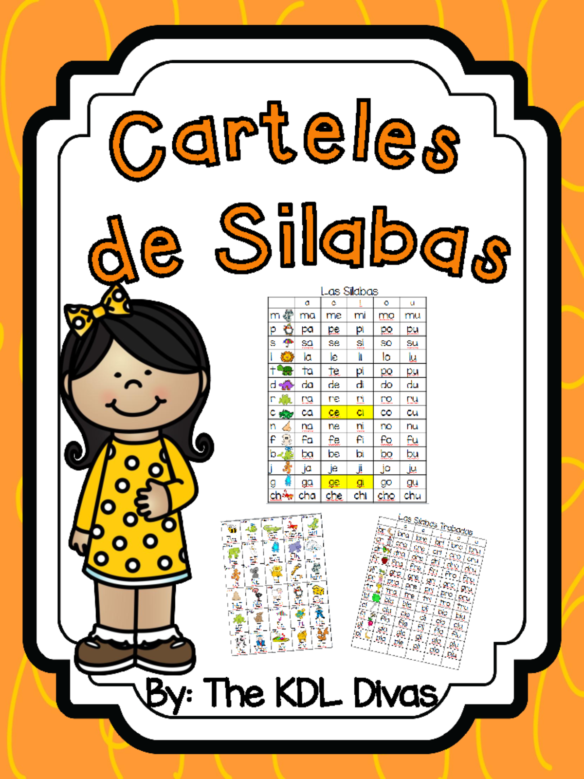 Sílaba Charts: Simples y Trabadas para Escritura - KDL Divas - Studocu