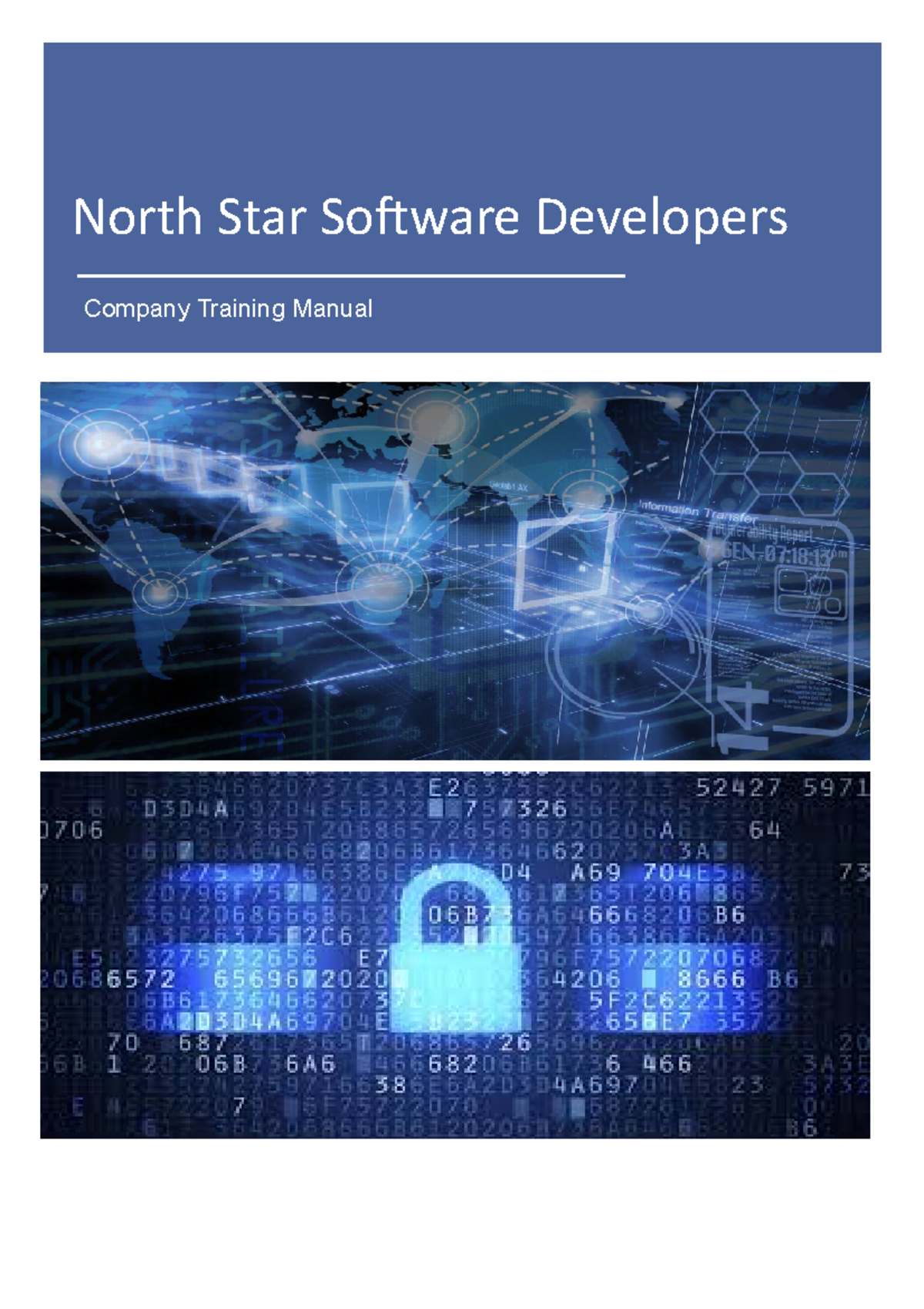 IT 643 Training Manual for Network Security at North Star Software ...