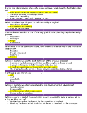Visual Communication Unit 2 Milestone Project - Unit 2 Milestone 1 ...