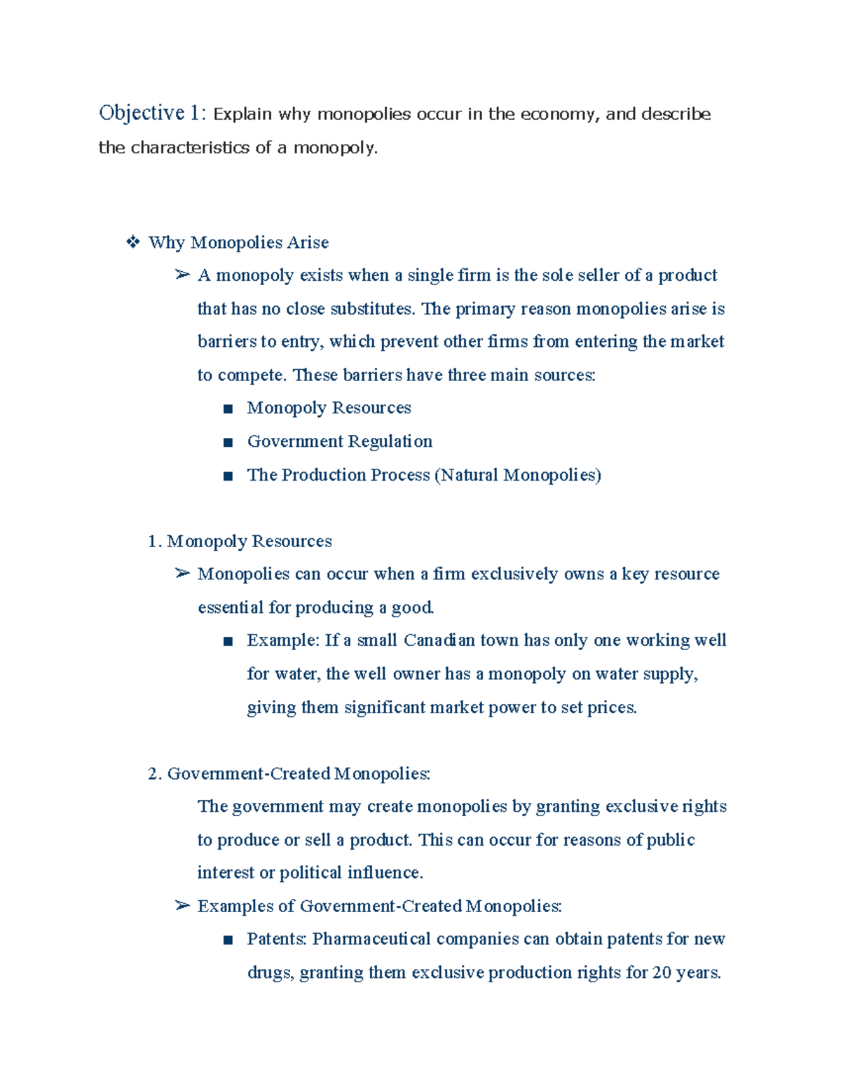 Unit 8: Monopoly - Econ 247 which helped me get 100 on quizzes ...