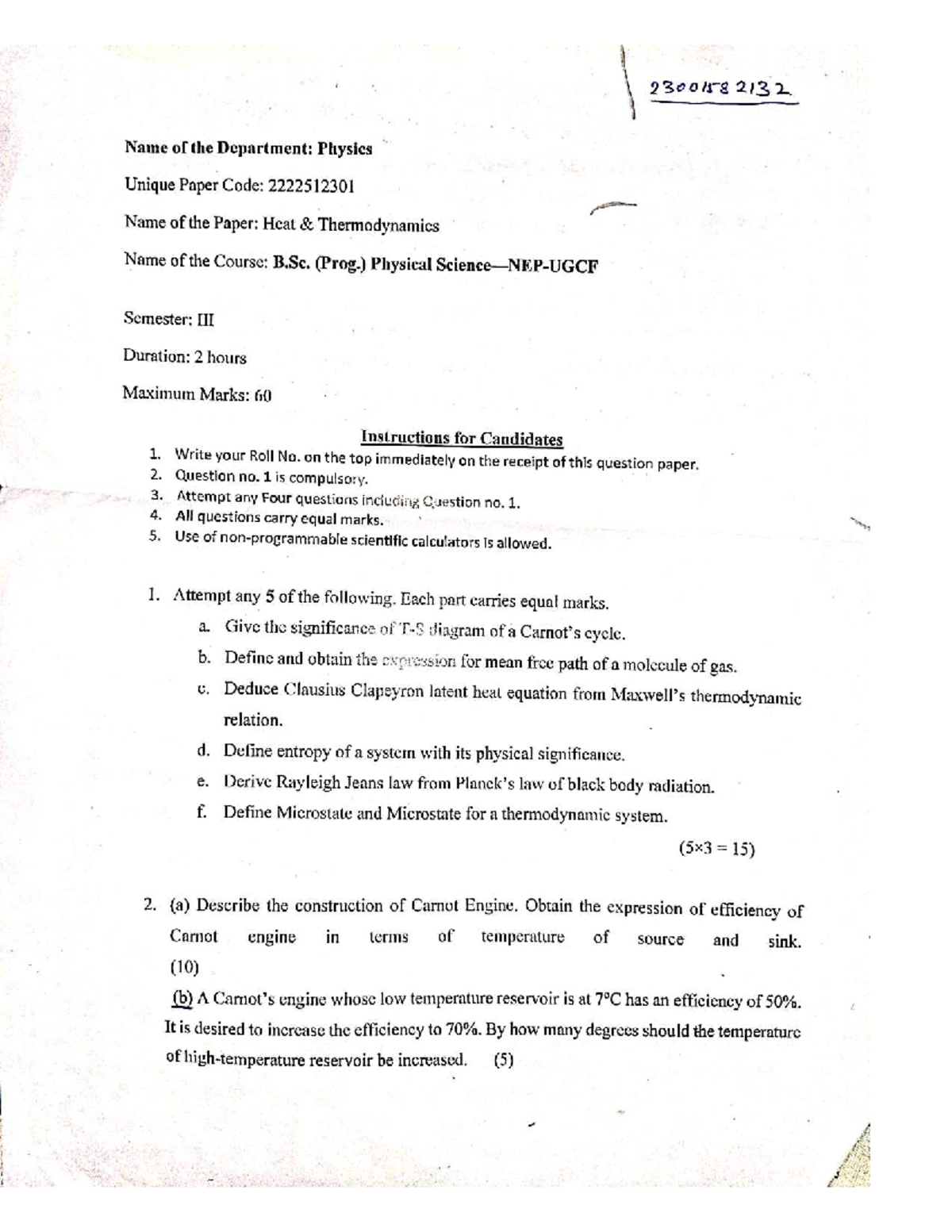 23001878 Heat Thermodynamics Midterm Exam Notes - Studocu