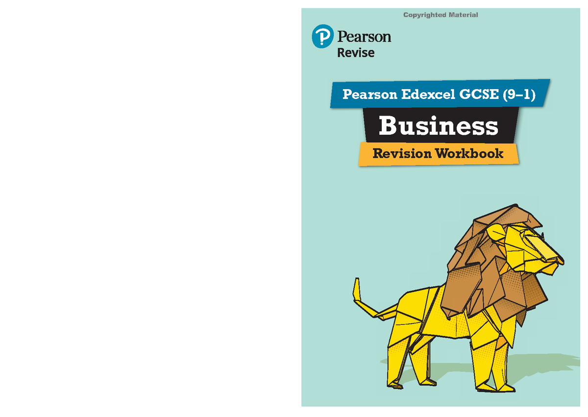Edexcel GCSE (9-1) Business Revision Workbook: Comprehensive Guide ...