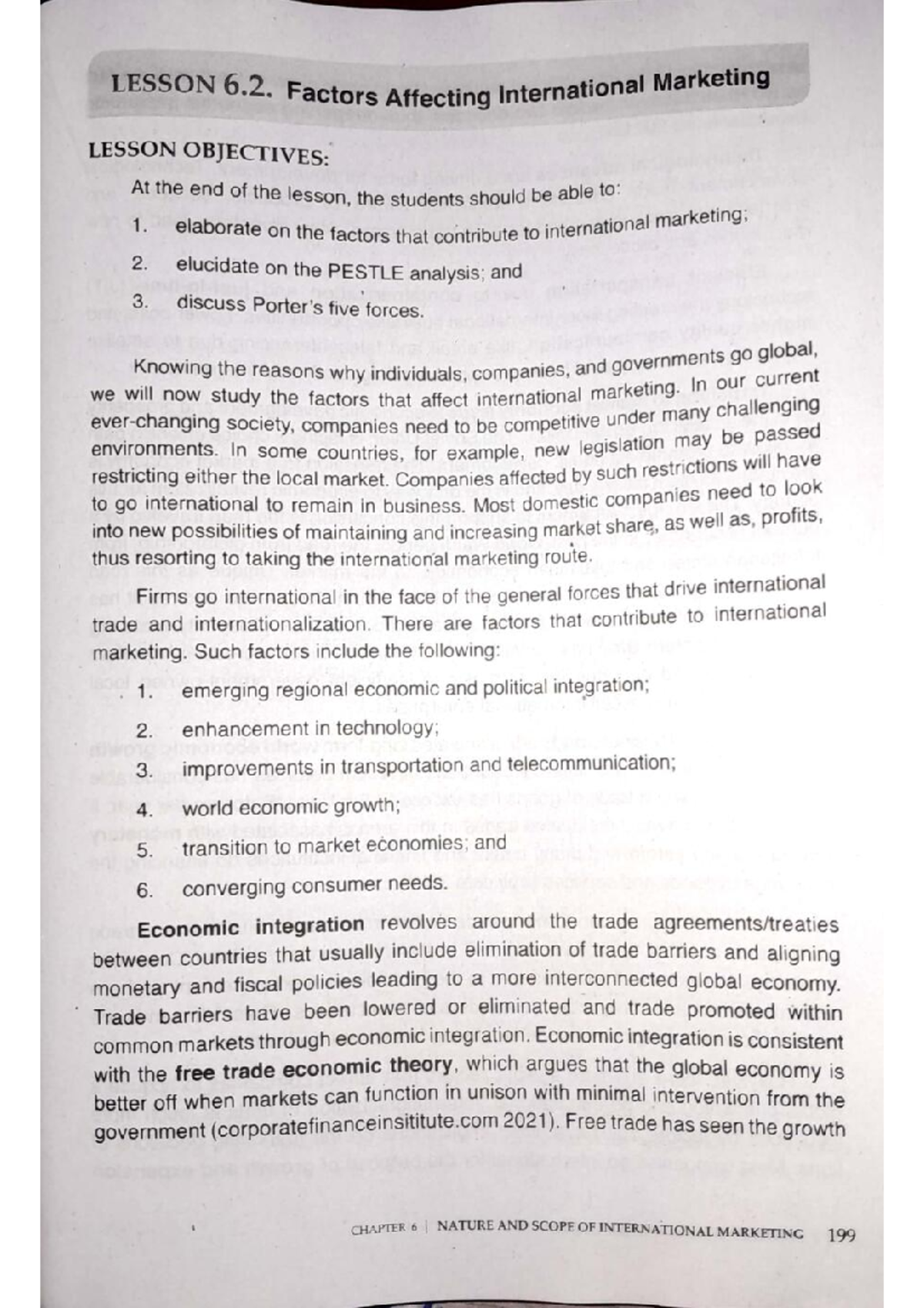 IBT 6.2: Factors Influencing International Marketing Strategies - Studocu