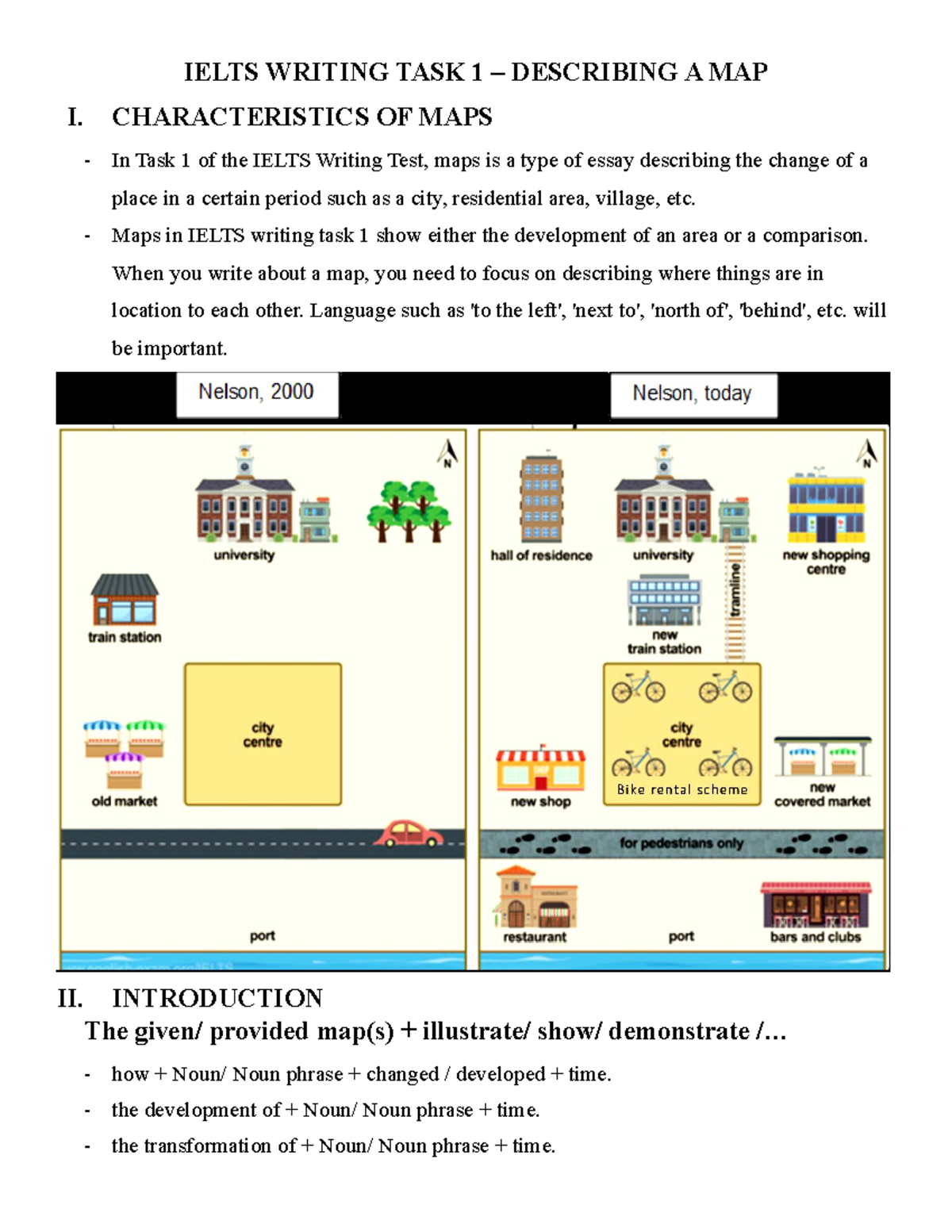 AV5 - DAY 8 - Ielts Writing TASK 1 - Describing MAPS - IELTS WRITING ...