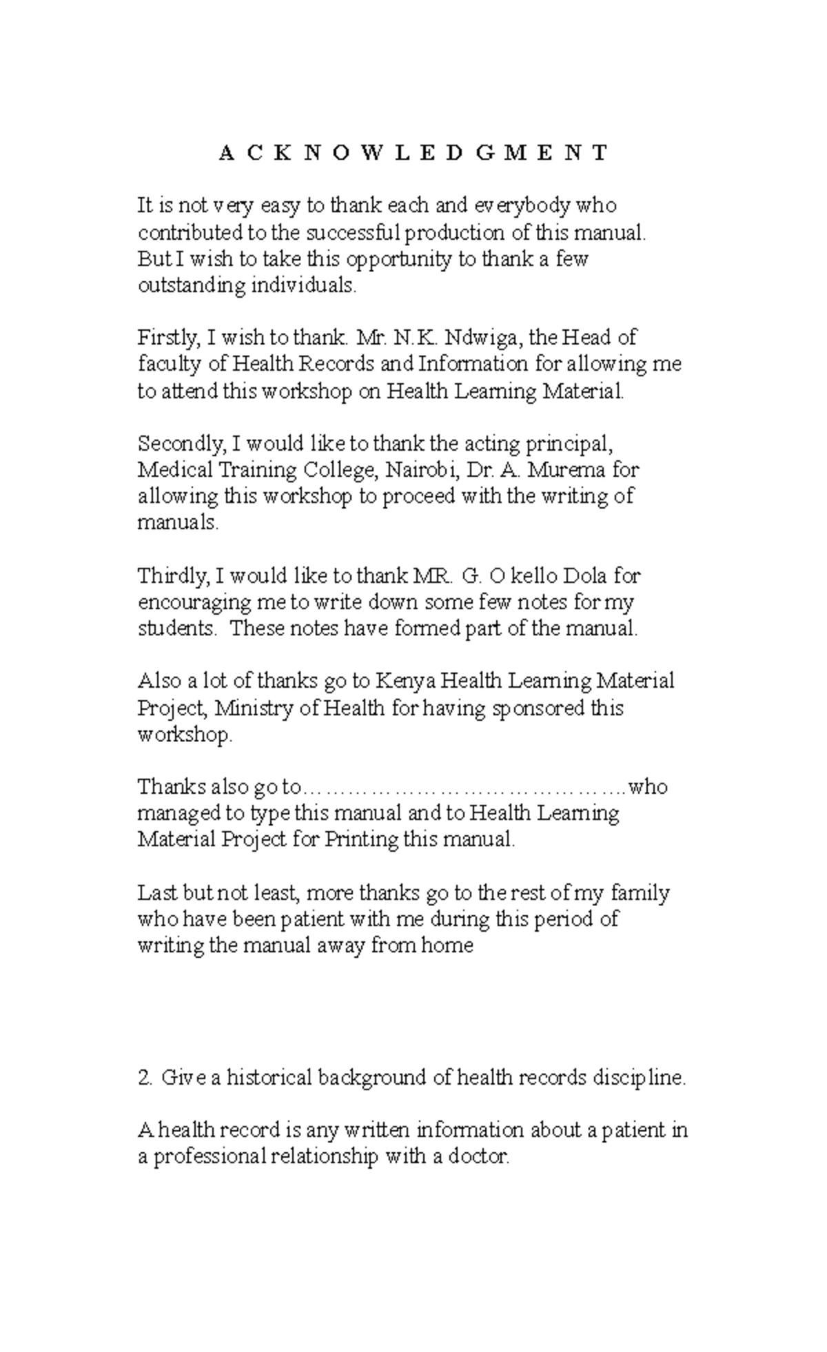 Health Records Management Notes: HRA 101 Comprehensive Guide - Studocu