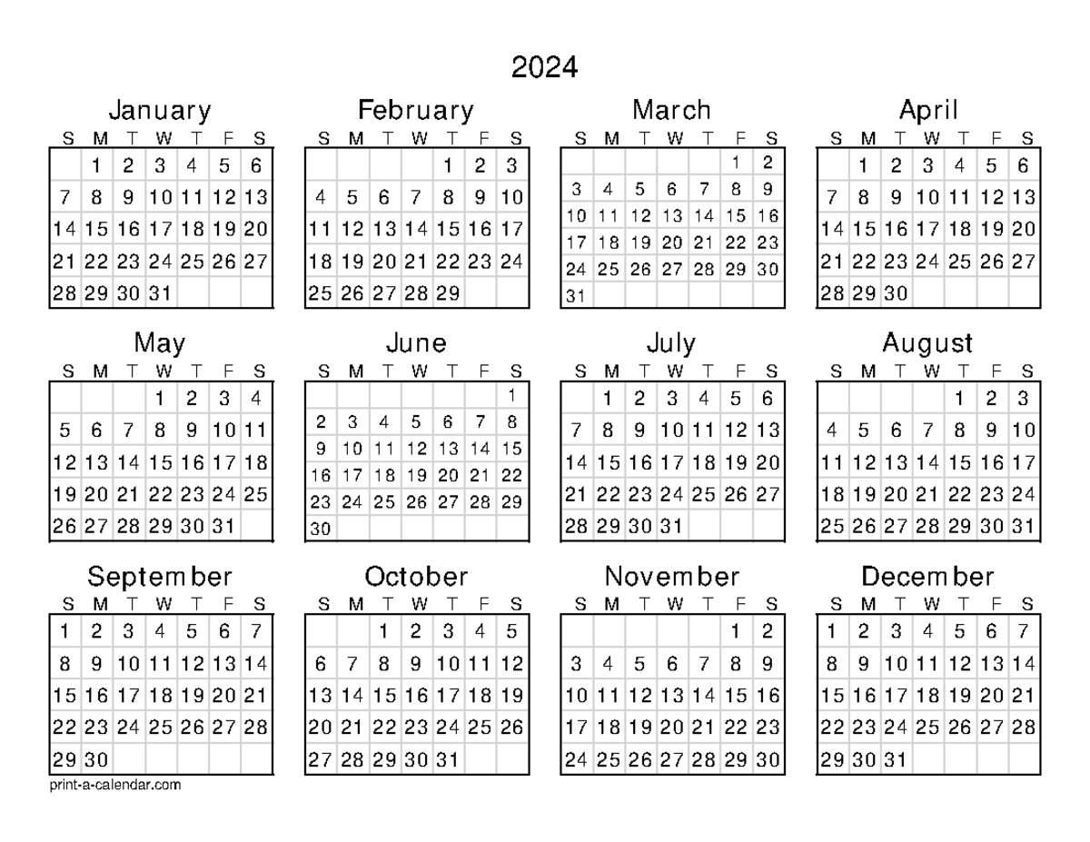 Calendar - anatomy - 2024 January S M T W T F S 1 2 3 4 5 6 7 8 9 10 11 ...