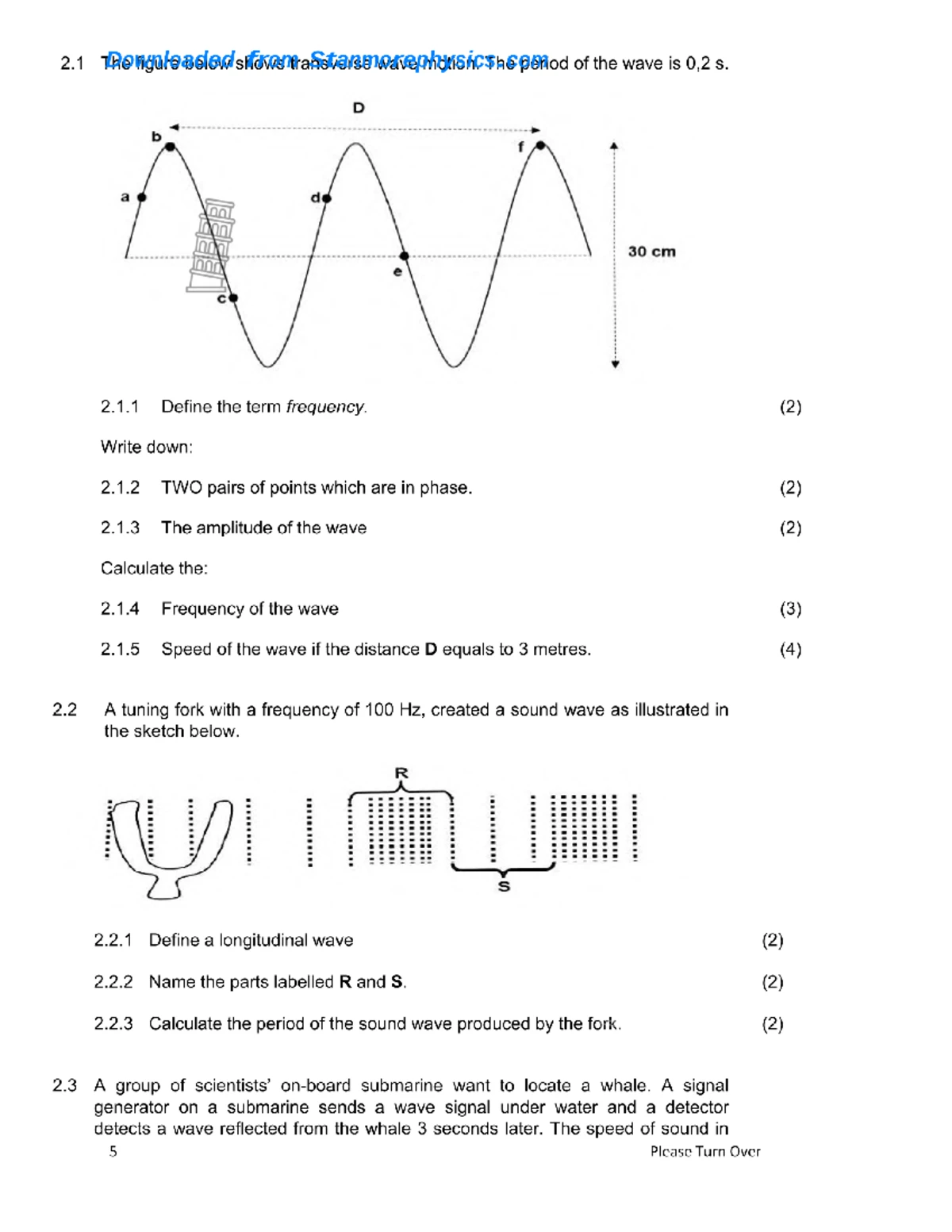 Grade 10 Physical Sciences (Chemistry) November 2021 Paper 2 Past Exam ...