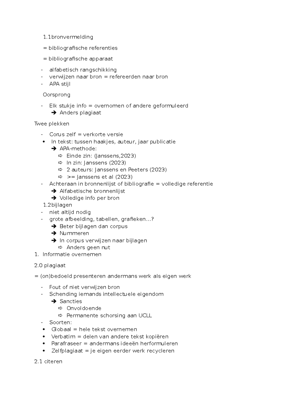 Bronvermelding en Plagiaat: Correcte Referenties volgens APA Stijl ...