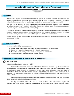Module 16 - Planning, Implementing and Evaluating Understanding the ...