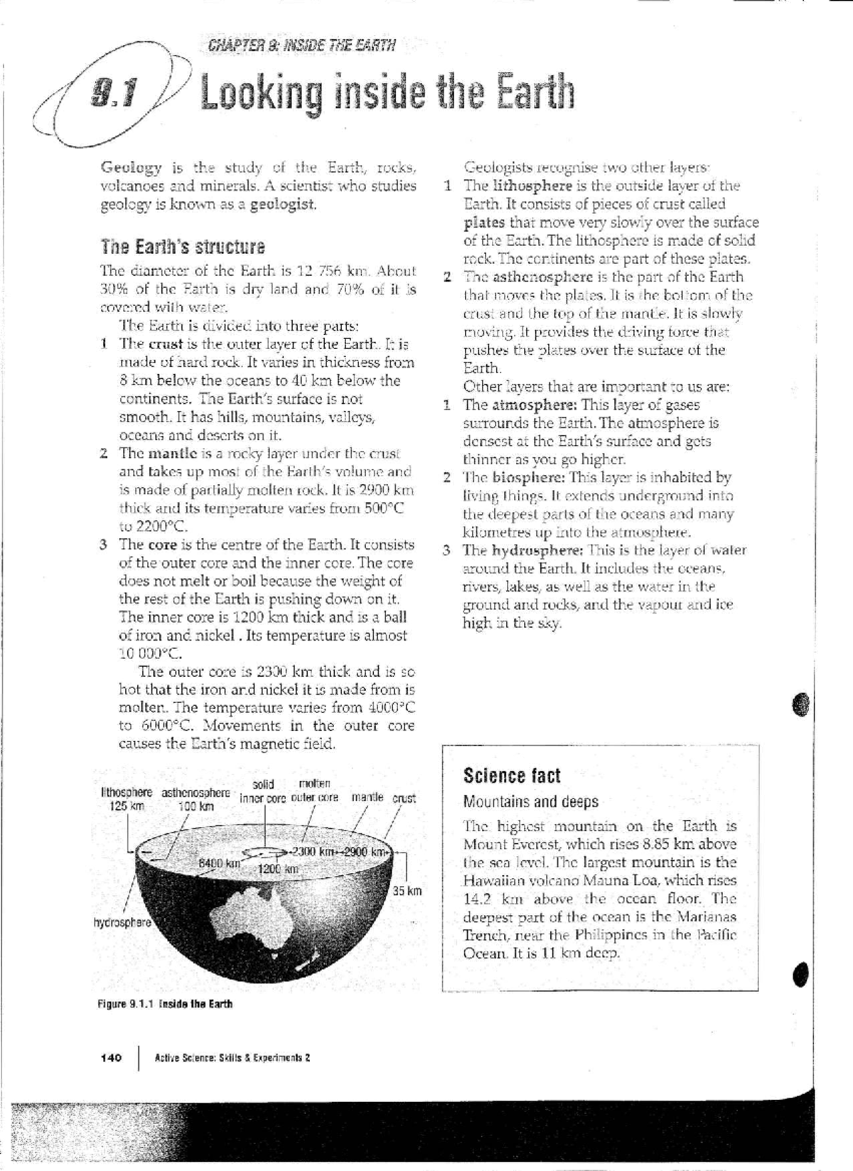 Understanding the Layers of the Earth: A Geology Study Guide (Sci 101 ...