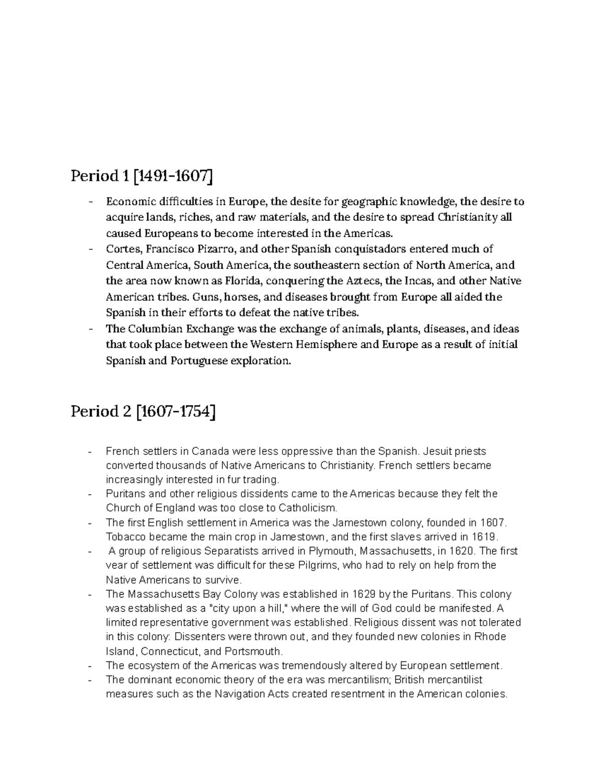 5 Steps to a 5: APUSH Exam Prep - Periods 1 & 2 Overview - Studocu