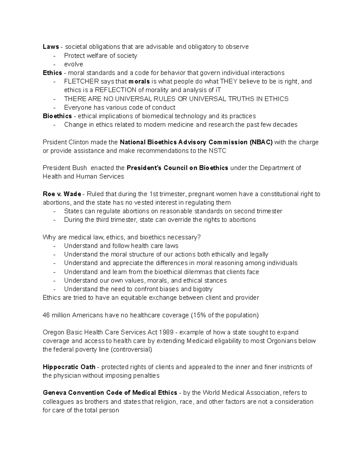 Medical Law and Ethics Basics: Understanding Obligations and Bioethics ...