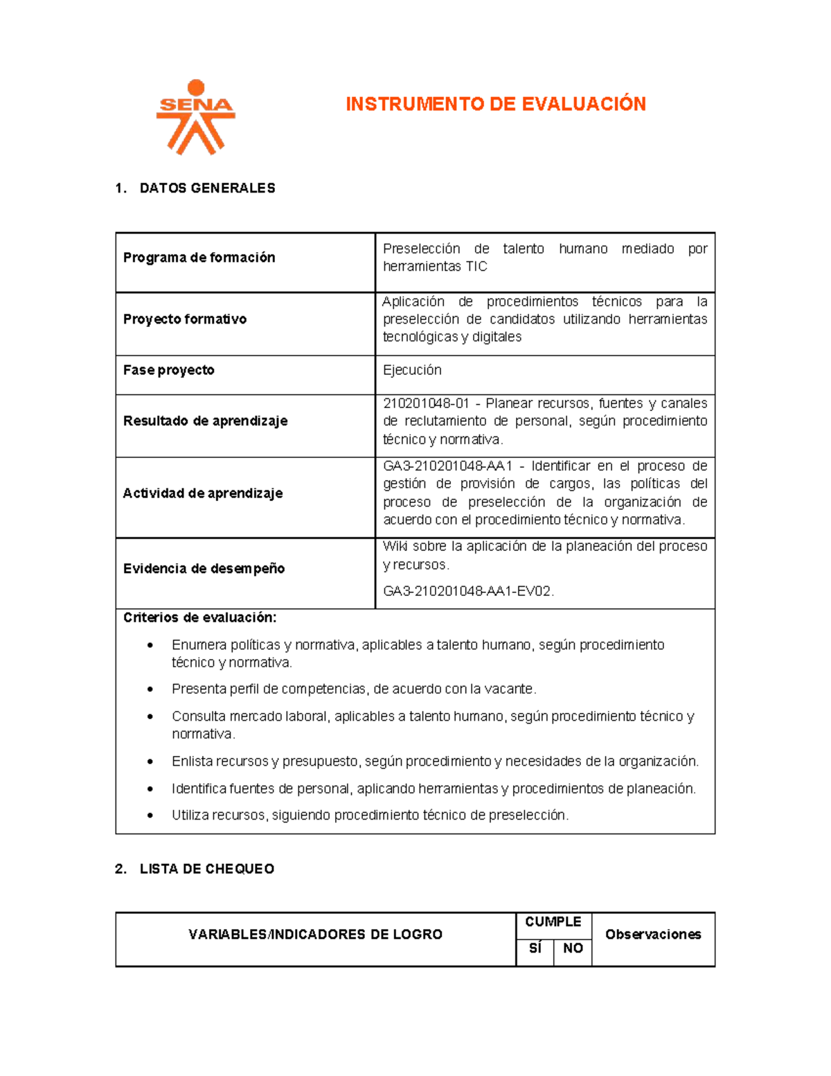 IE-GA3-2102010 Evaluación de Preselección de Candidatos con TIC - Studocu