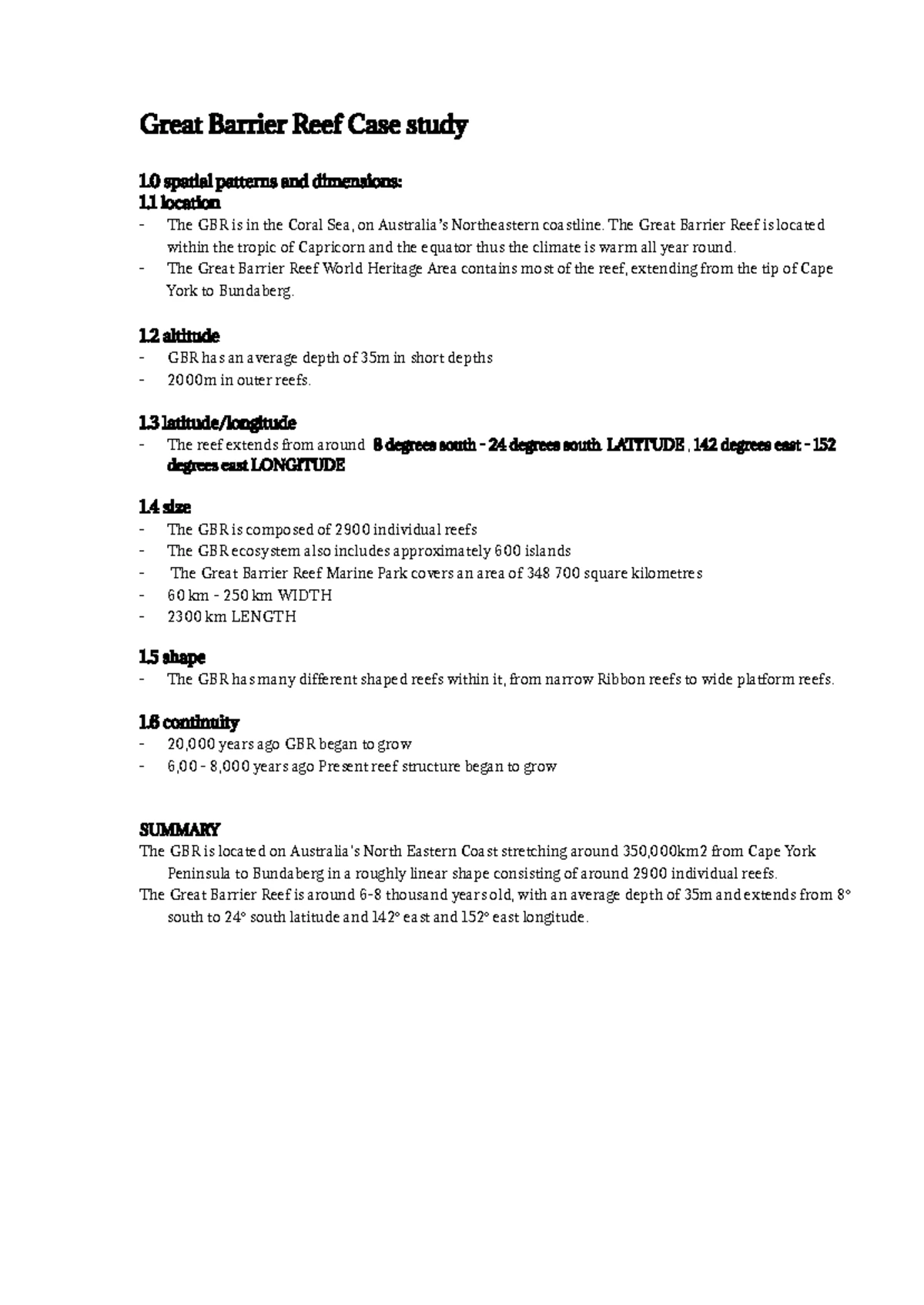 HSC GEOGRAPHY T1 Barangaroo Case Study - Urban Renewal Analysis - Studocu