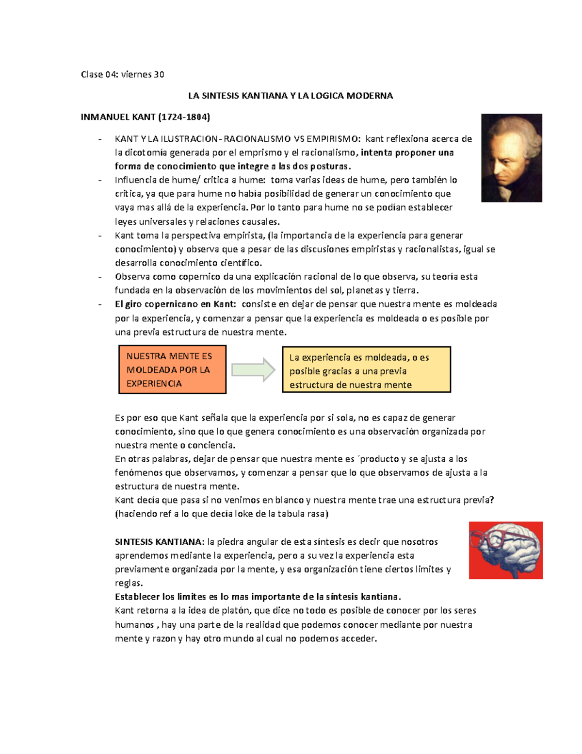 La síntesis kantiana y la lógica moderna: análisis y juicios ...