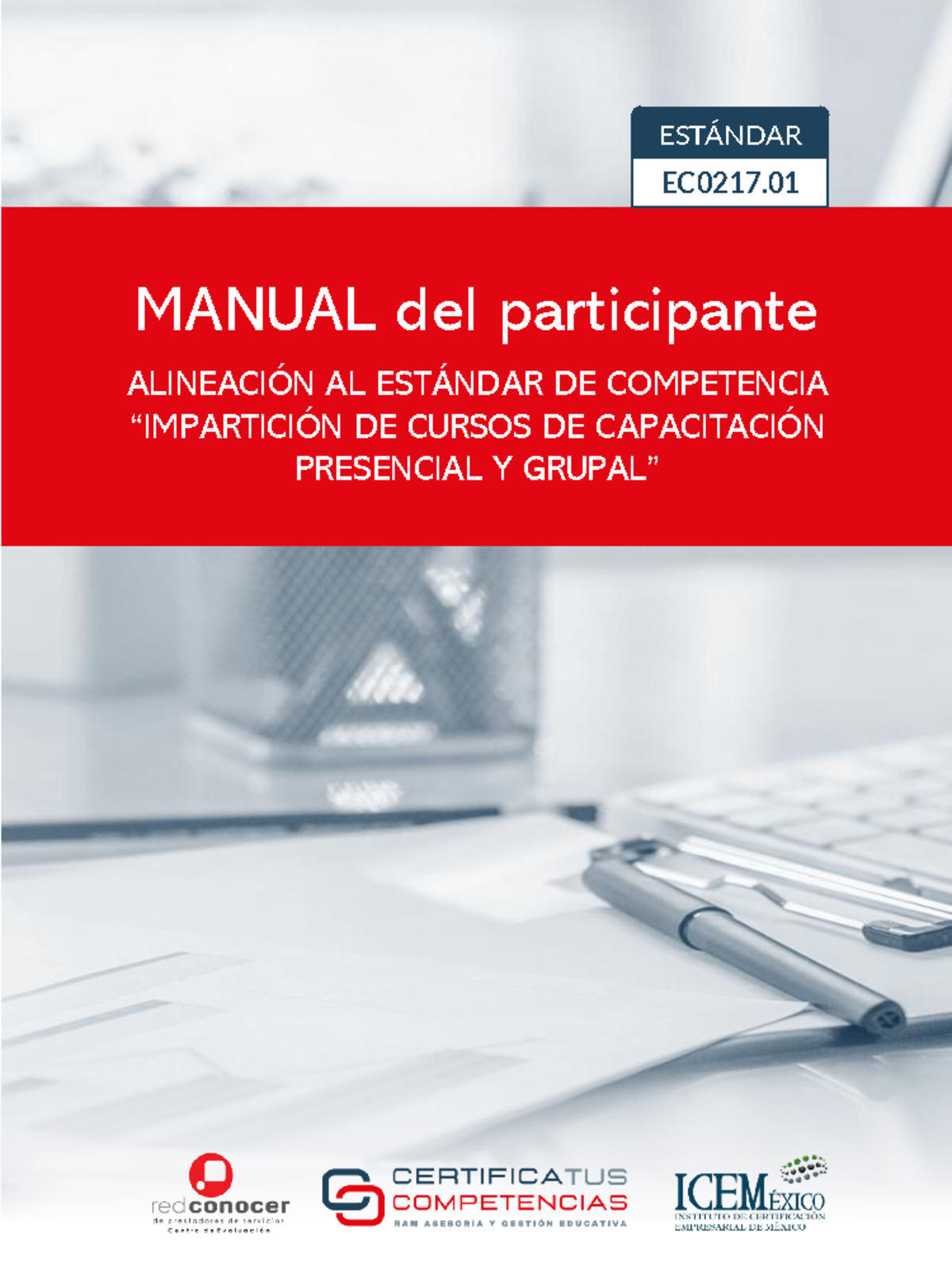 EC0217 - Manual del Participante para la Formación de Instructores ...