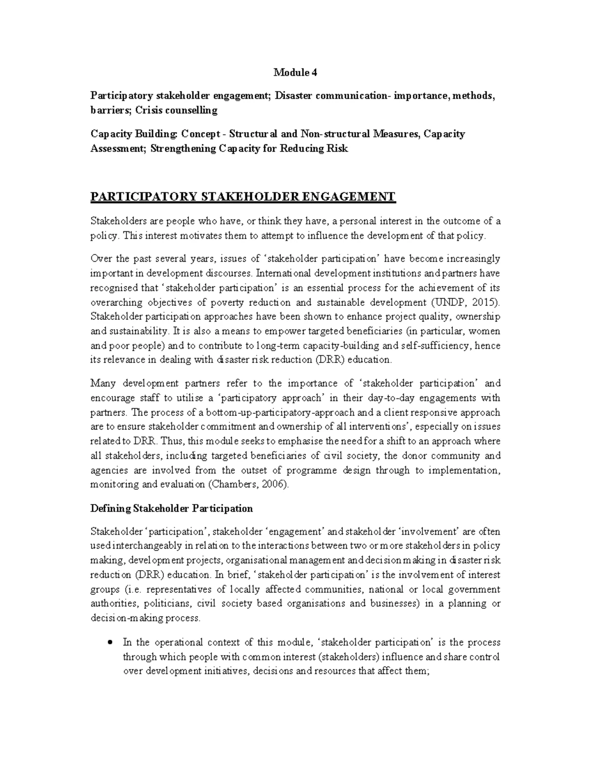 COA-Mod-5 - MODULE 5 LECTURE NOTES OF COA - I/O device 1 I/O device n ...