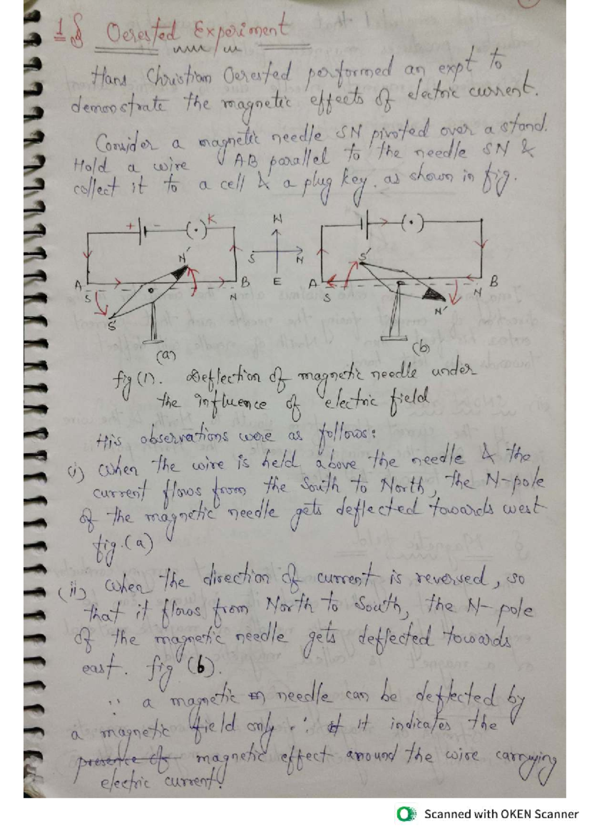 Moving Charges & Magnetism Notes (PHYS 101) - Studocu