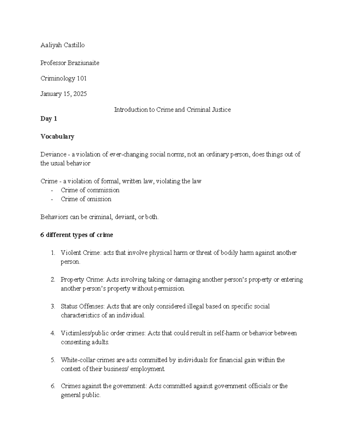 Criminology 101: Theories of Crime and Criminal Justice Concepts ...