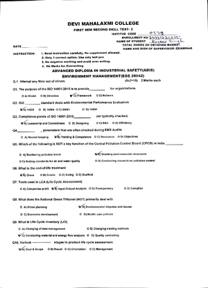 803972839 ADIS Project Sample 2 Aurangabad 2 - PROJECT REPORT ON SAFETY ...