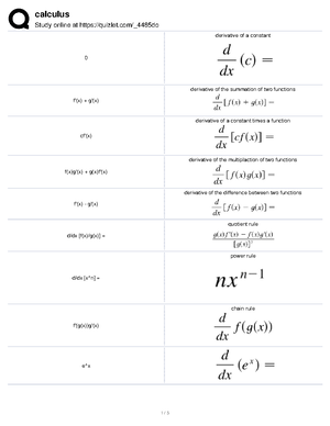 Integration Lists - 𝐷𝑥[𝑒𝑥 ] = 𝑒𝑥 𝐷𝑥[𝑒𝑓(𝑥)] = 𝑒𝑓(𝑥) ∙ 𝑓′(𝑥) 𝐷𝑥[𝑎𝑥 ] = 𝑎𝑥 ...