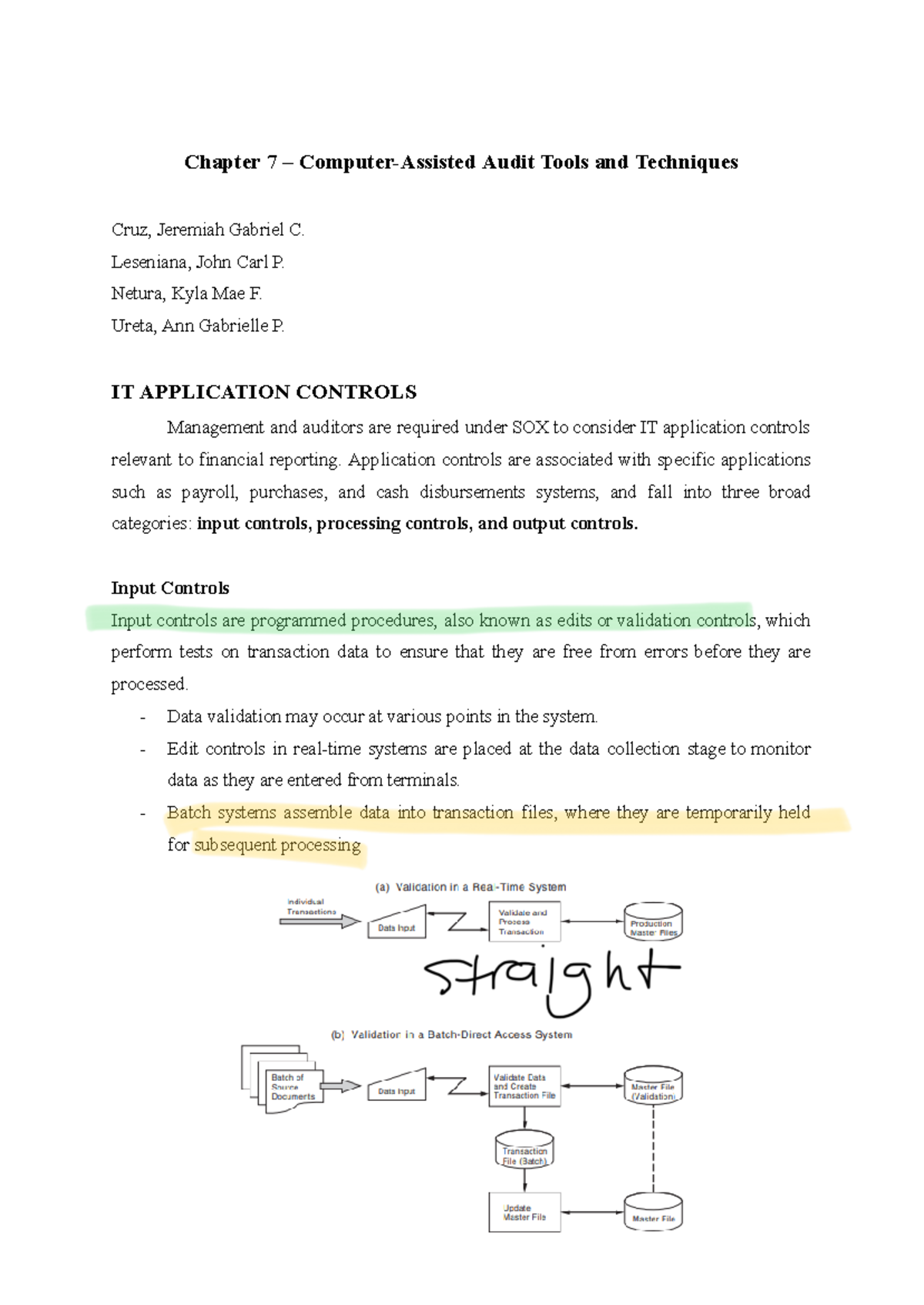 Chapter 7 - Computer-Assisted Audit Tools & Techniques (CIS) - Studocu