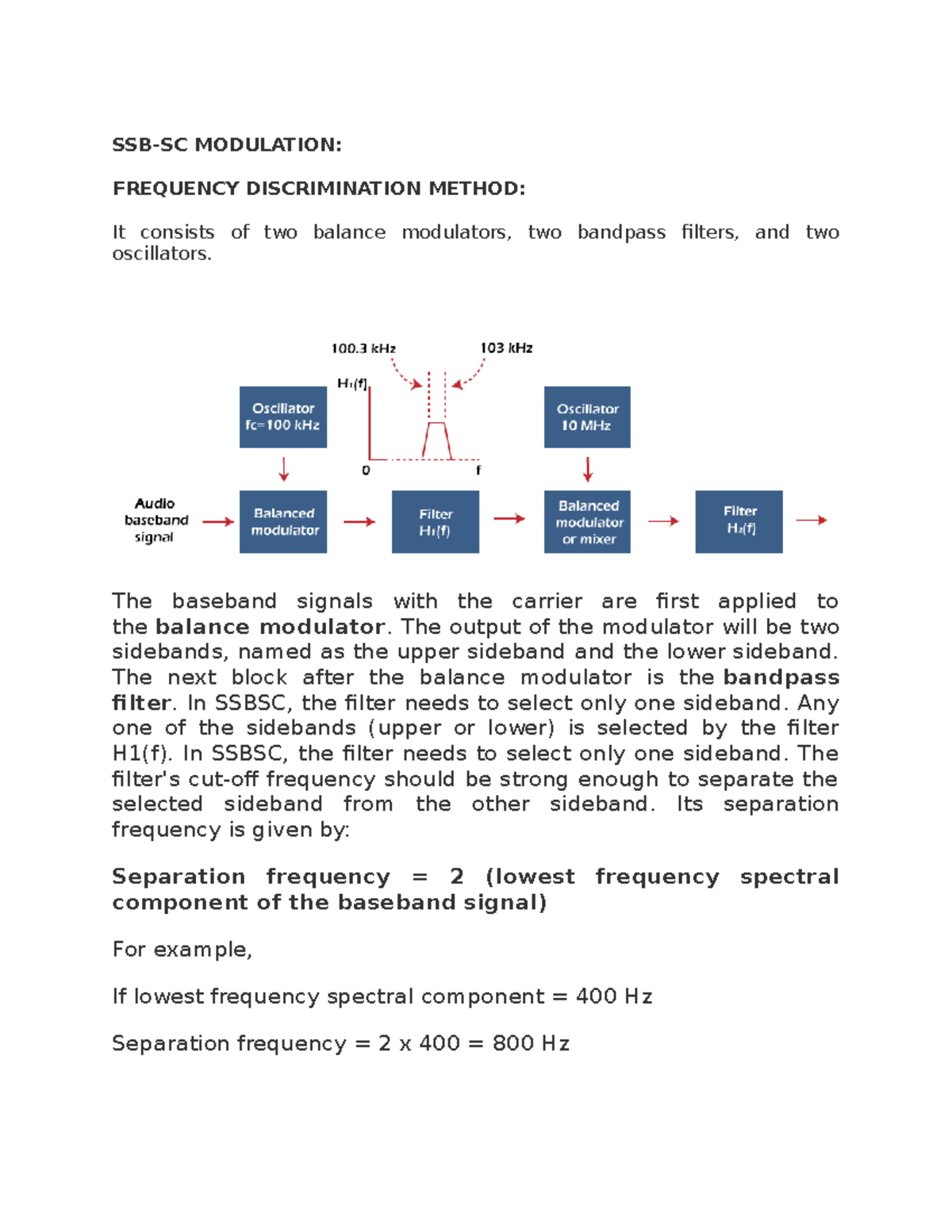 SSB-SC Modulation: Methods, Advantages, and Applications Explained ...
