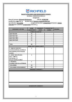 [Solved] QUESTION ONE 45 Case Study Implementing Total Quality Management - Bachelors Degree of ...