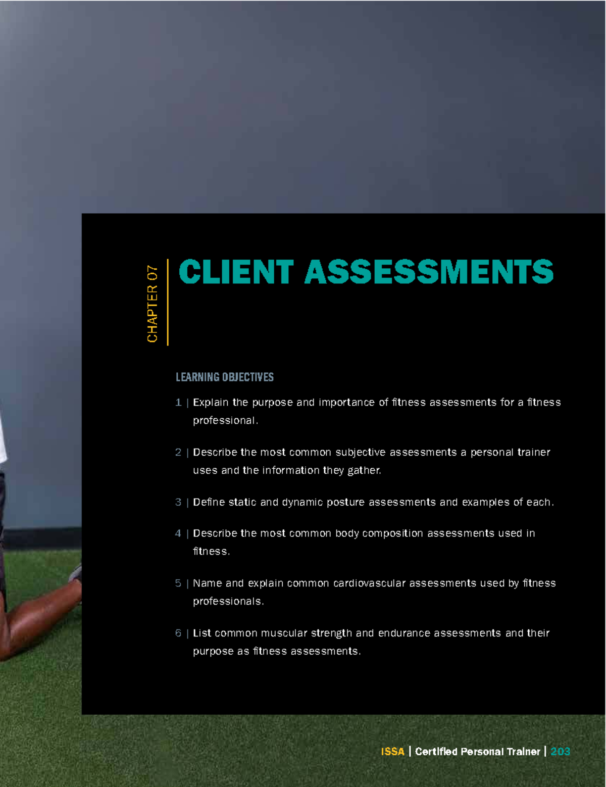 CHAPTER 07 CLIENT ASSESSMENTS: FITNESS EVALUATION METHODS - ISSA CPT ...