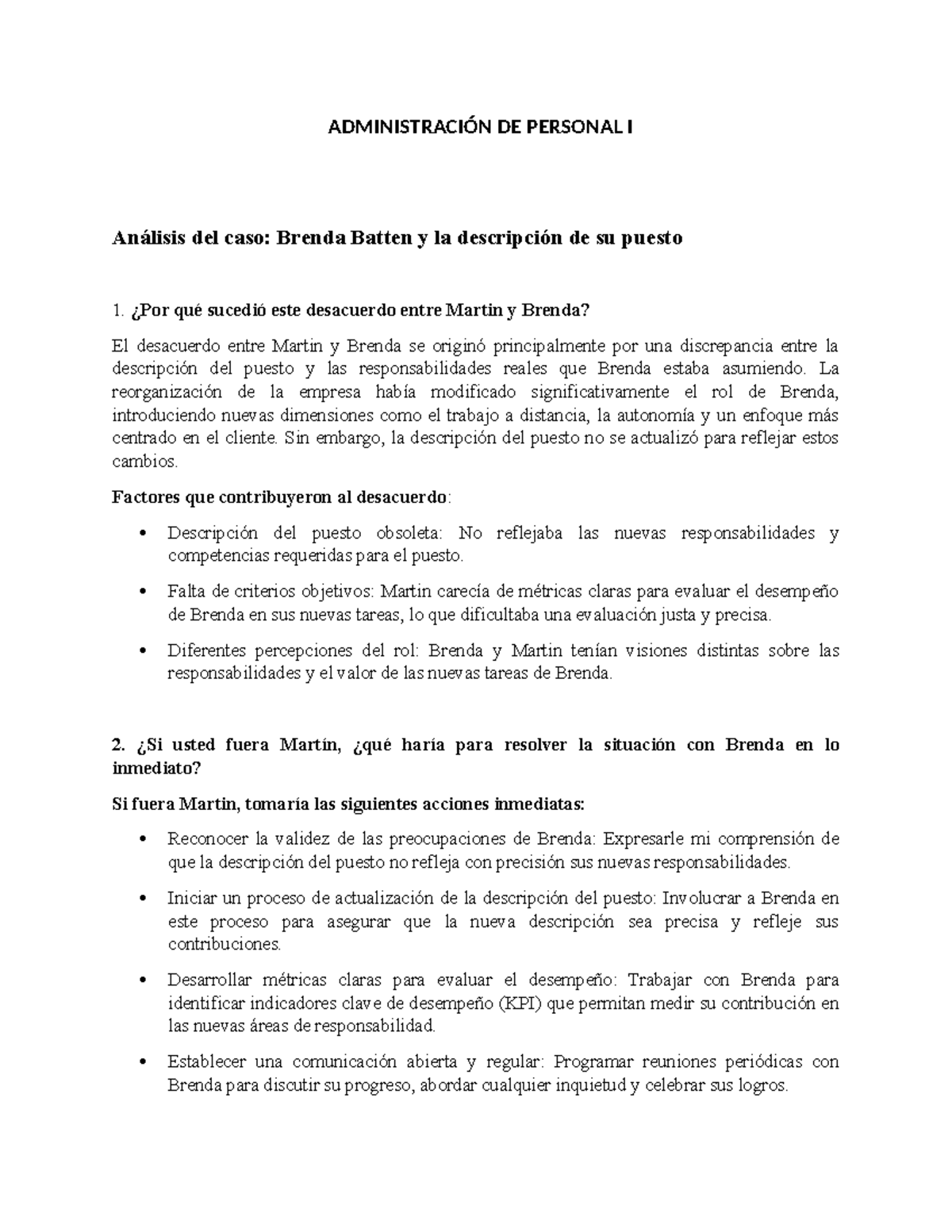 Unidad 3 Actividad 3: Análisis del Caso de Brenda Batten en Adm ...