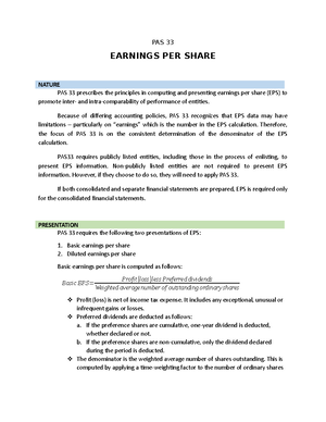 PAS 28 - Lecture notes 28 - PAS 28 Investment in Associates and Joint ...