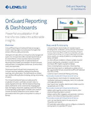 OnGuard 8.3 Access Control Features Overview and Enhancements - Studocu